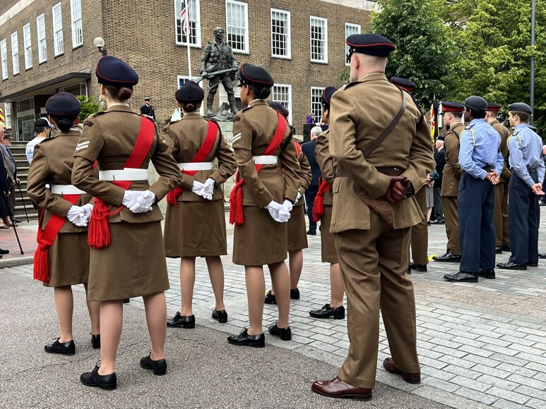 CCF Cadets at Tunbridge Wells D-Day Parade - News - Tunbridge Wells ...