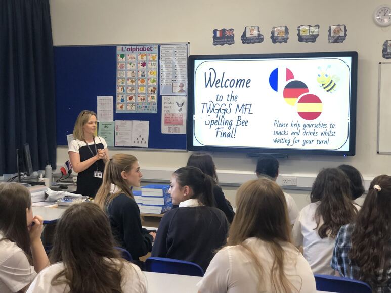 MFL Year 9 Spelling Bee - News - Tunbridge Wells Girls' Grammar School